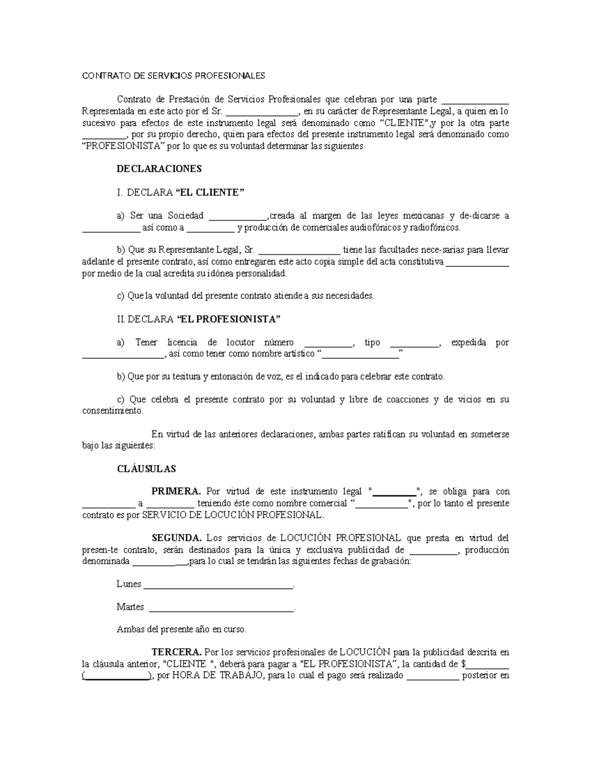 Contrato De Suministro Ejemplos Y Formatos Word Y Pdf Para Imprimir