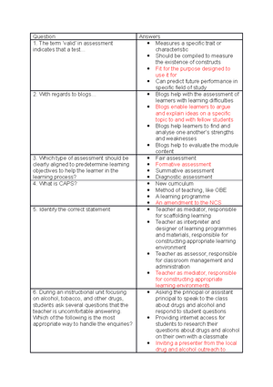 Sample Multigrade Lesson PLAN 1e Fundi - BTE2601 - Unisa - Studocu