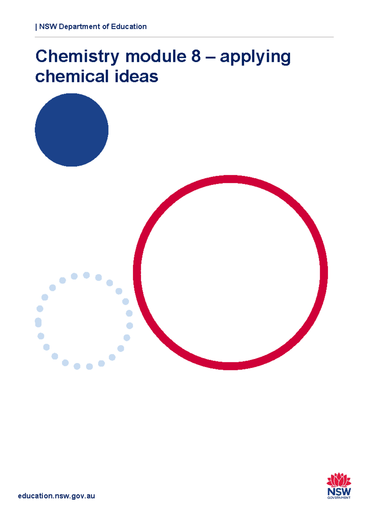 CHEM Module 8 Guide - ... - | NSW Department of Education Chemistry ...