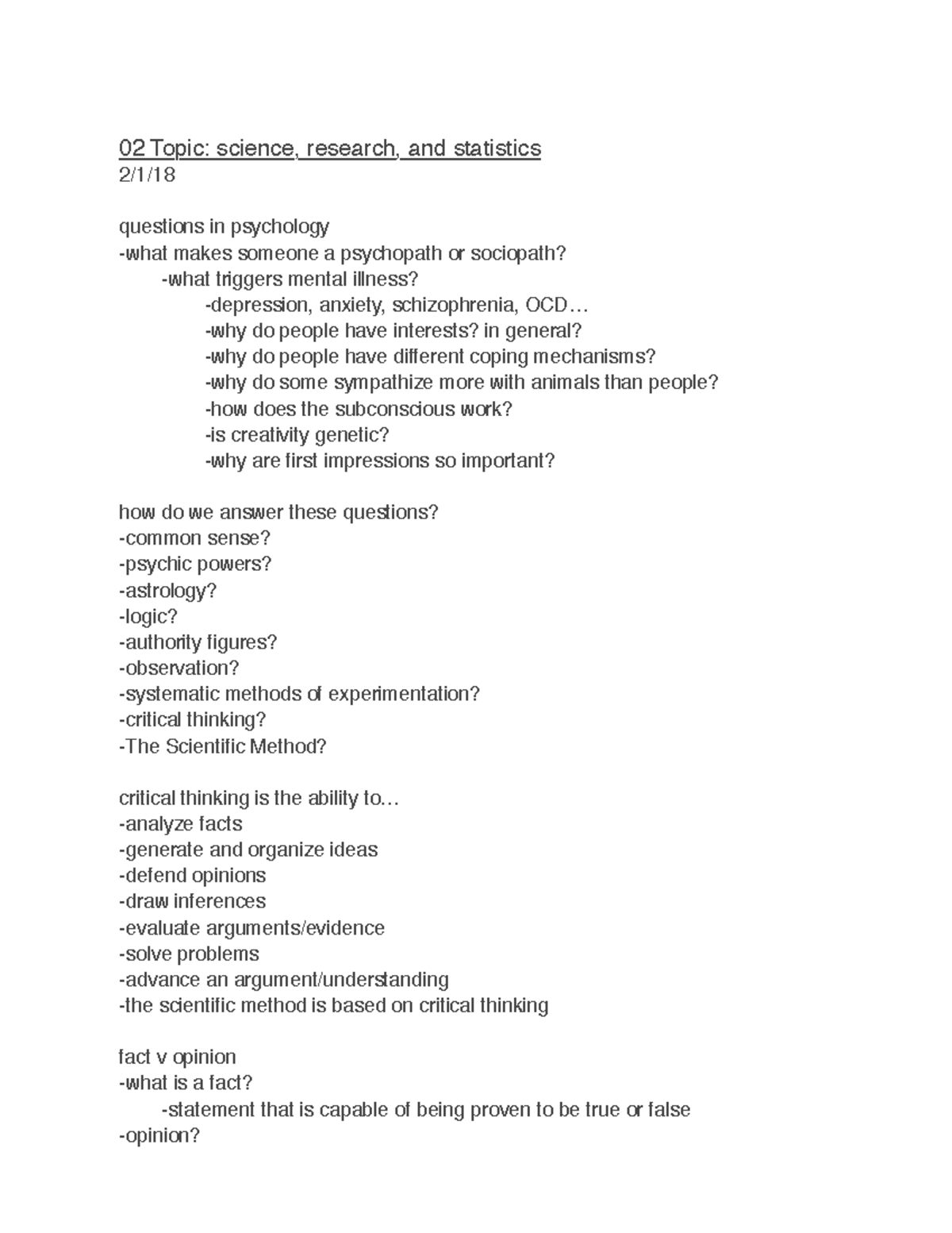 02 Topic: science, research, and statistics - 02 Topic: science ...