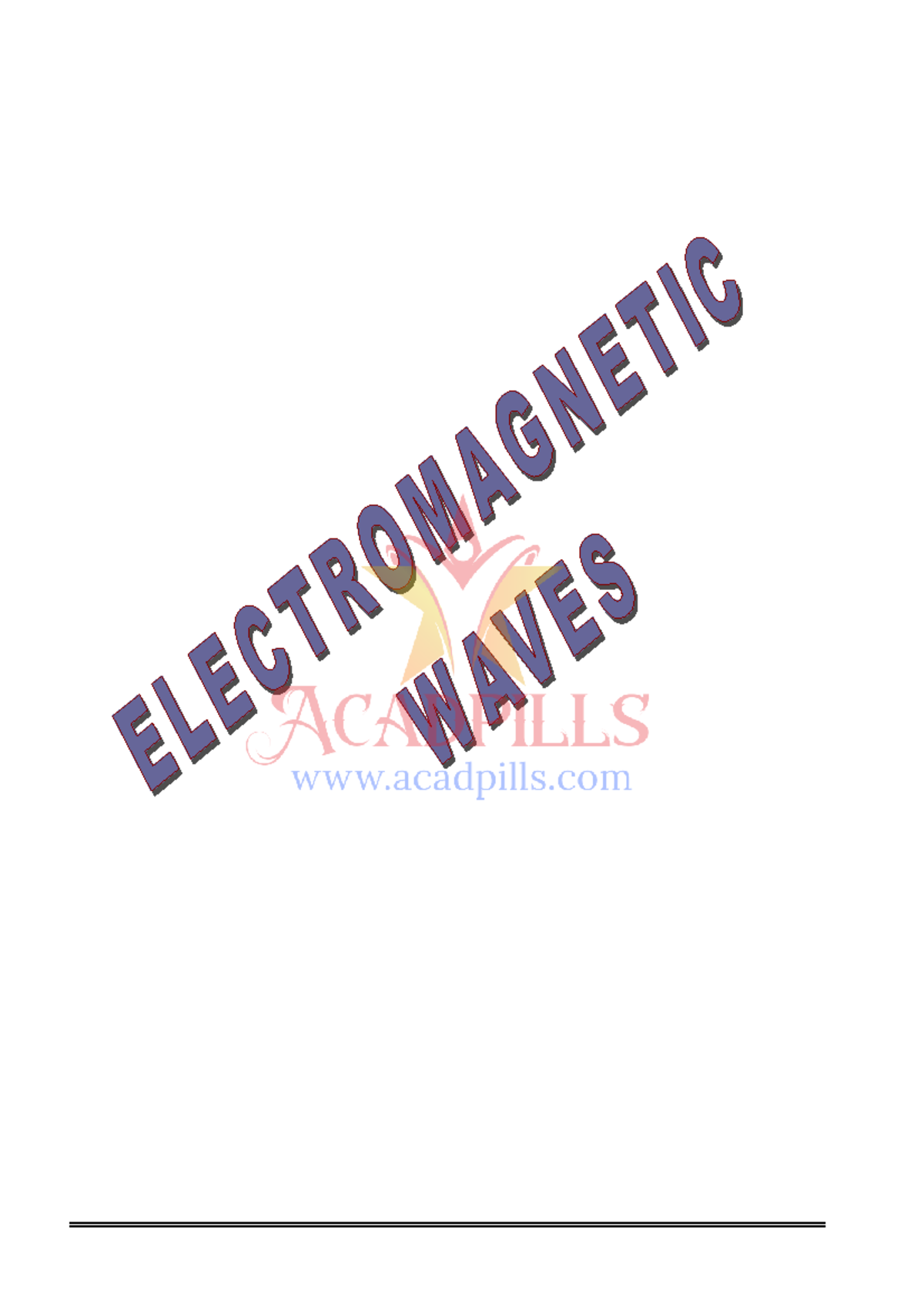 Electromagnetic wave Notes and important questions - ELECTROMAGNETIC ...
