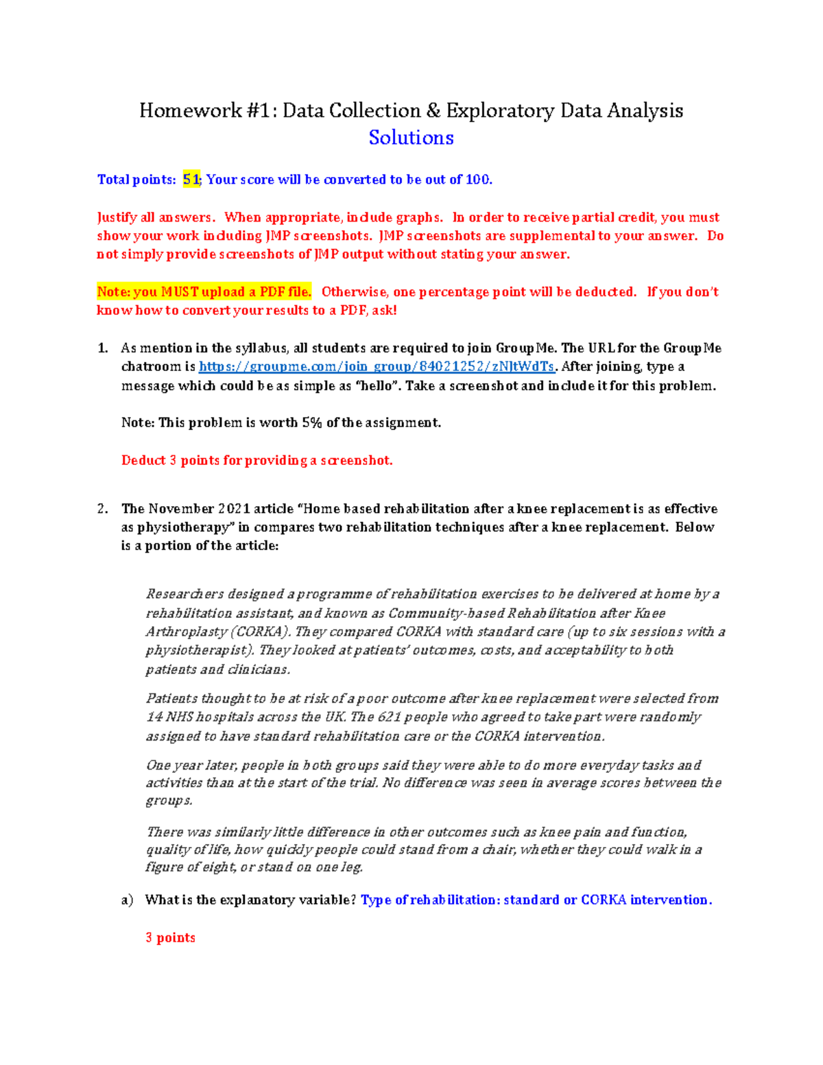 HW1 - Exploratory Data Analysis - Solutions - Homework #1: Data Collection & Exploratory Data ...
