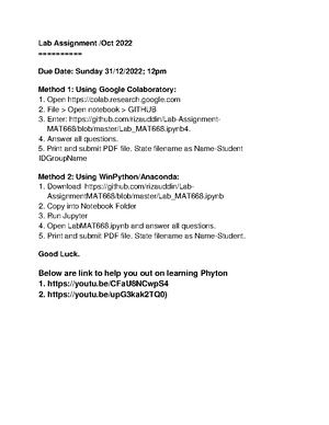 MAT668 FINAL EXAM DECEMBER 2016 - Graph Theory - Studocu