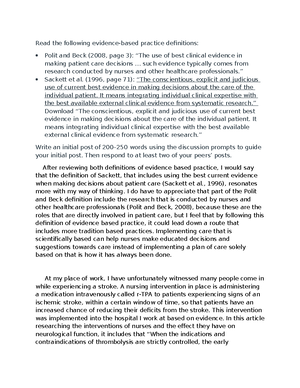 BIO 189 Module 1 Discussion - Write your initial post using the ...