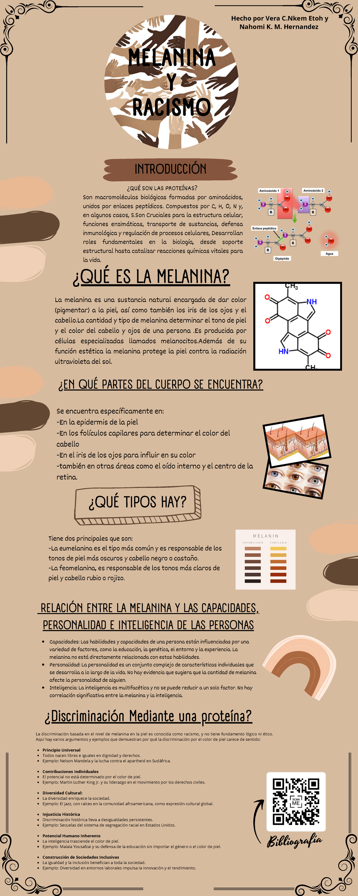 Infografia de la melanina - MELANINAMELANINA YY RACISMORACISMO ...