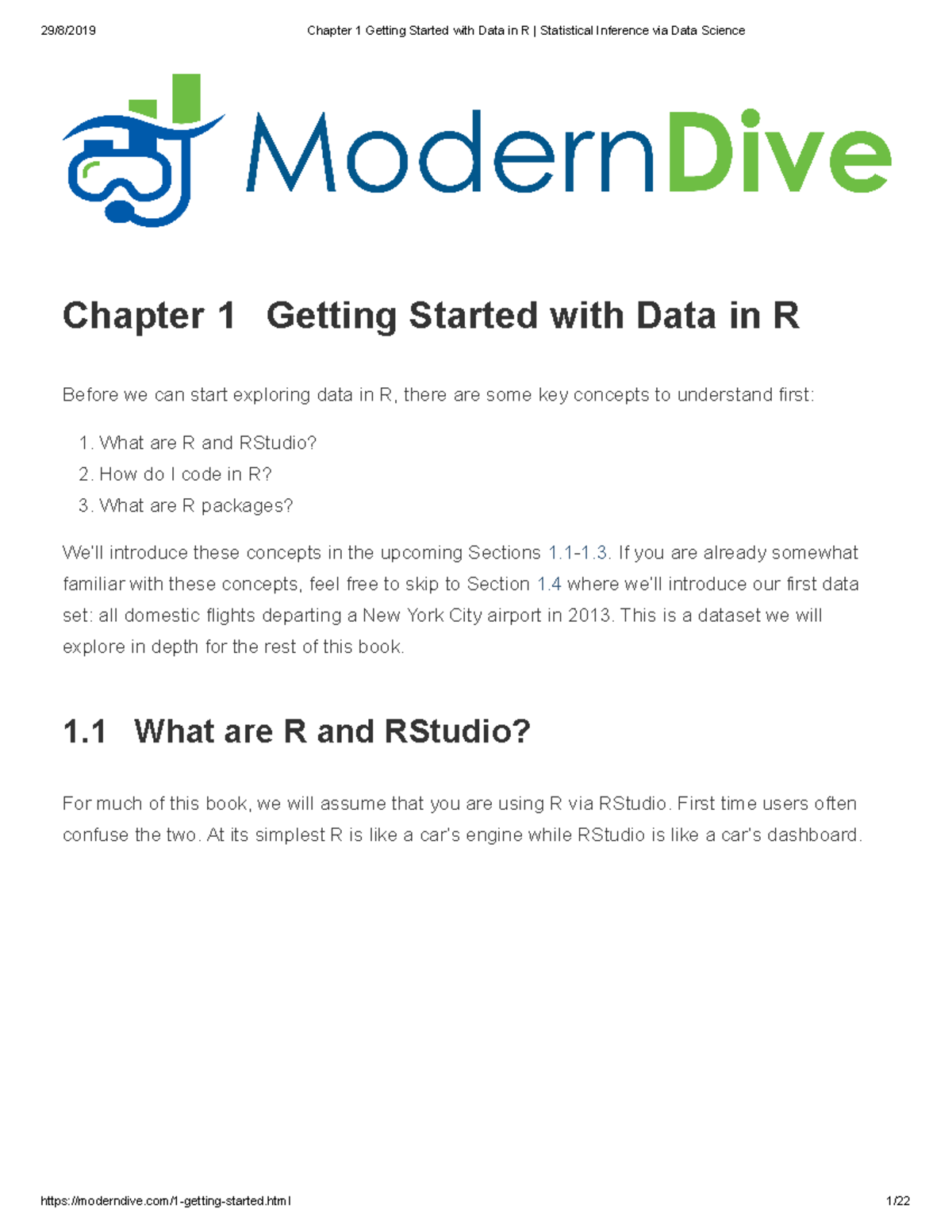Chapter 1 Getting Started with Data in R Statistical Inference via Data ...