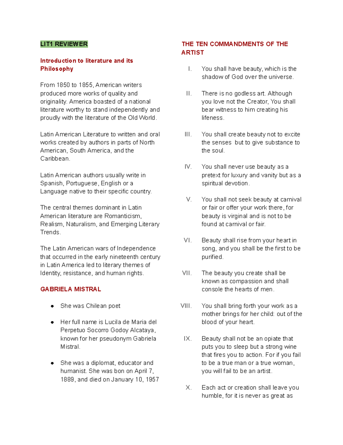 Inbound 1402623972496456314 - LIT1 REVIEWER Introduction to literature ...