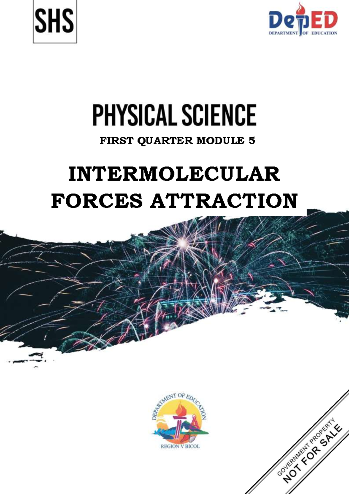 SHS-Physical-Science-Q1-SLM 5 - i INTERMOLECULAR FORCES ATTRACTION ...