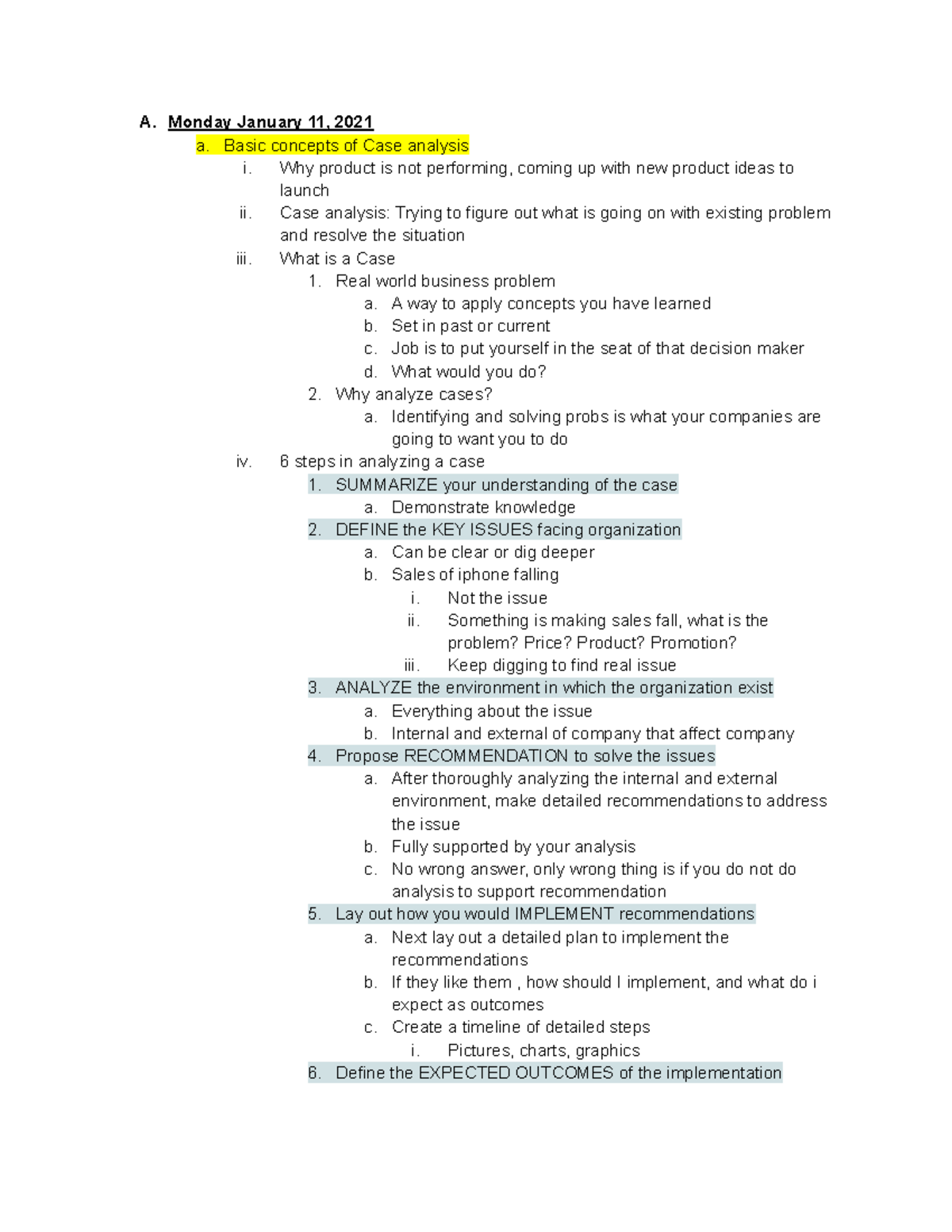 MAR 4480 Exam 1 - Lecture notes from first half marketing strategy ...