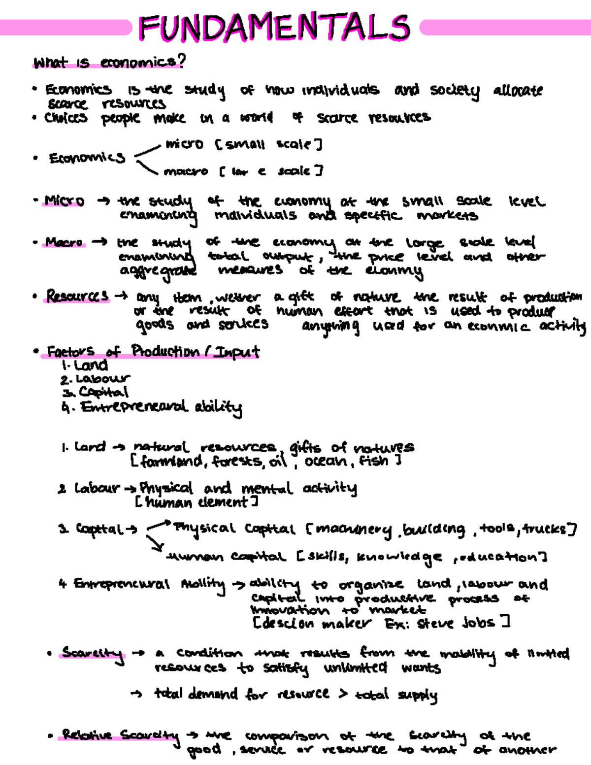 Fundamentals[ 71] - Notes for chapter 1 fundamentals ...