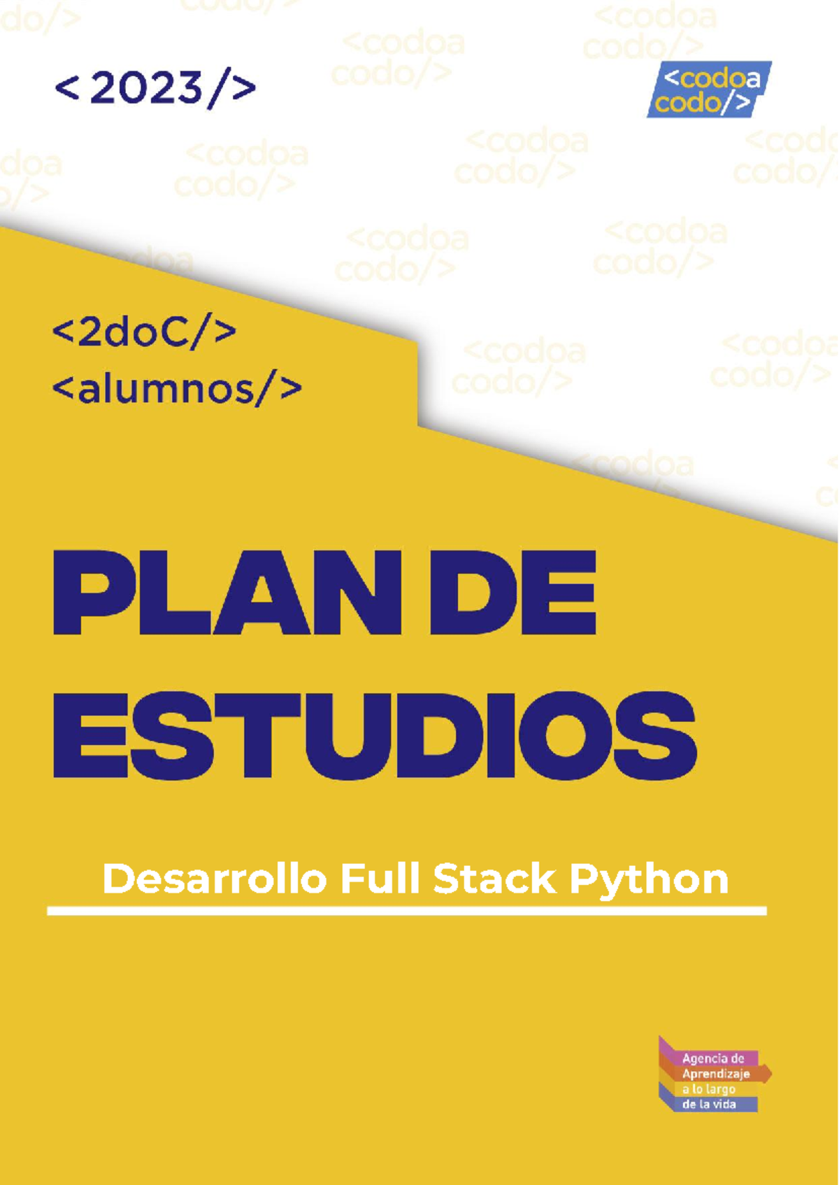 Plan de estudios- estudiantes- Full Stack Python 2023 - Desarrollo Full ...