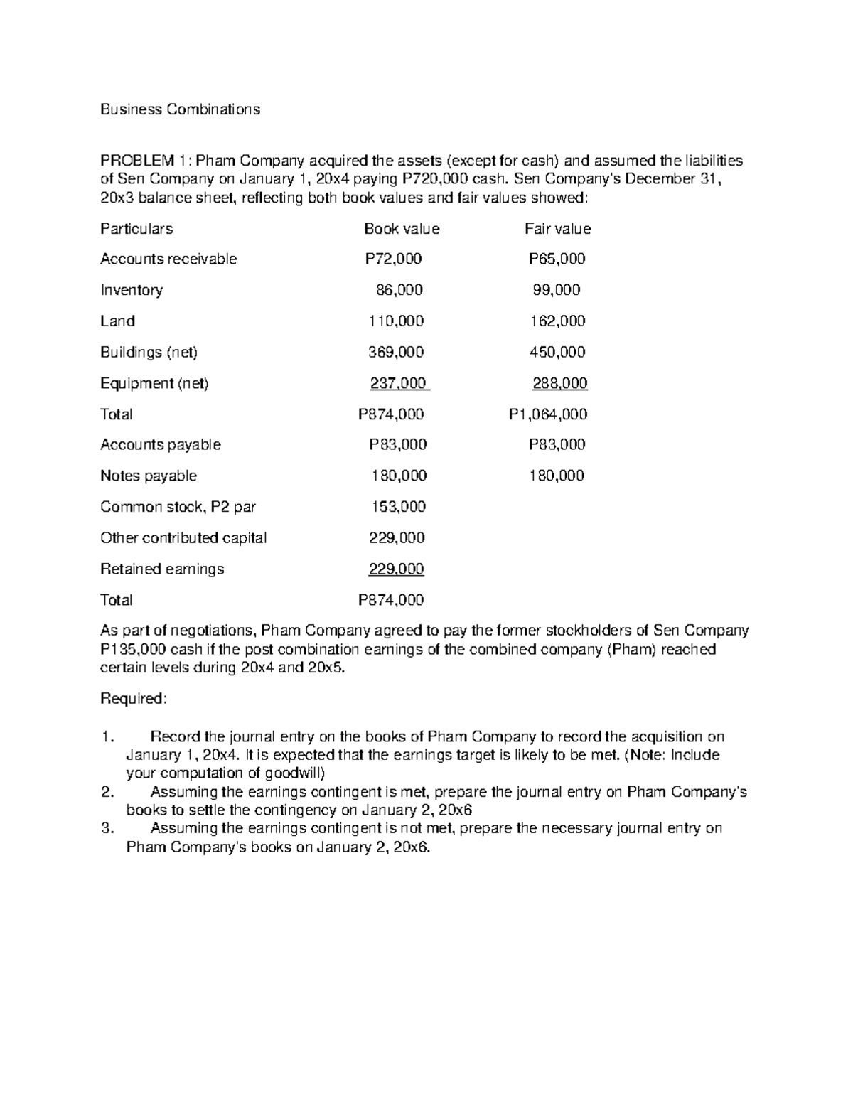 Business-Combinations Merger-Consolidation Advanced-Financial ...