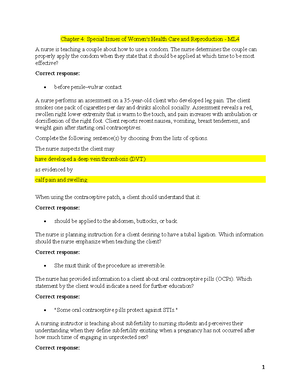 Chapter 8- The Labor Process - ML4 - How should the nurse document this ...