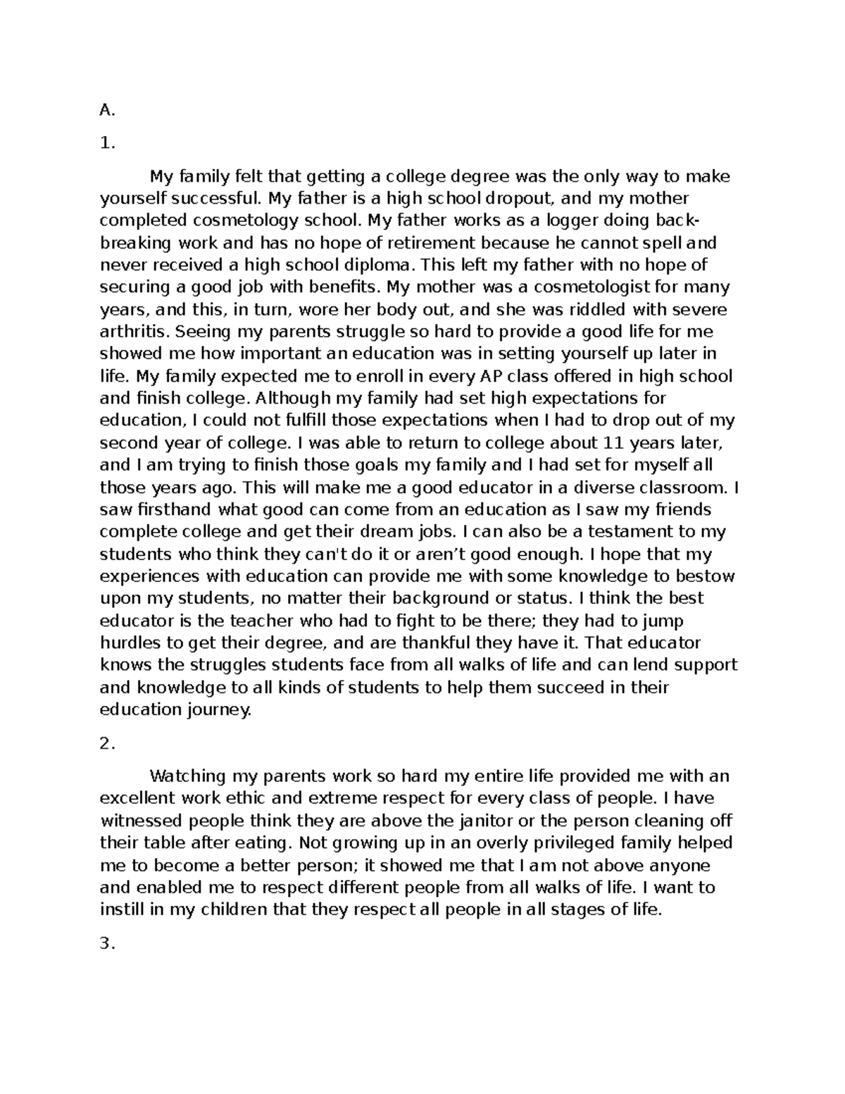 D096 Task 1 - This assignment was task one of three required tasks. It ...