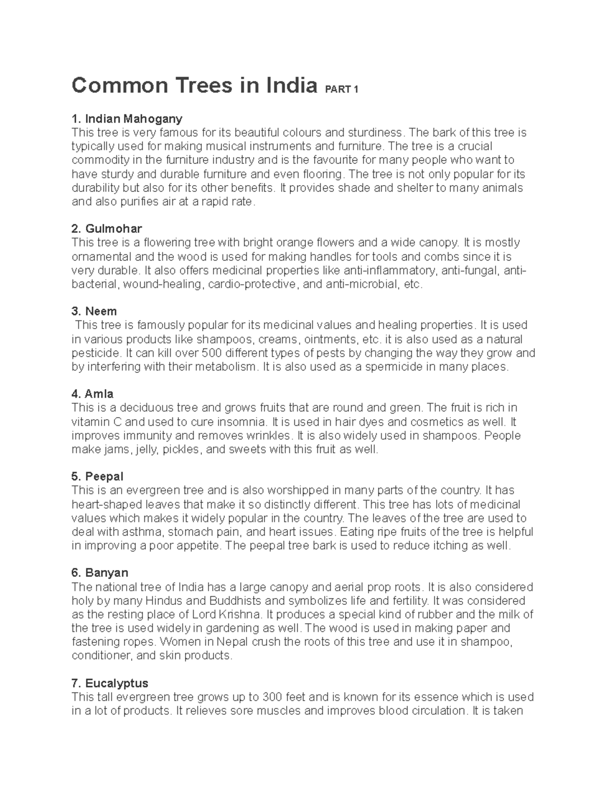 Common Trees In India PART 1 Indian Mahogany This Tree Is Very Famous