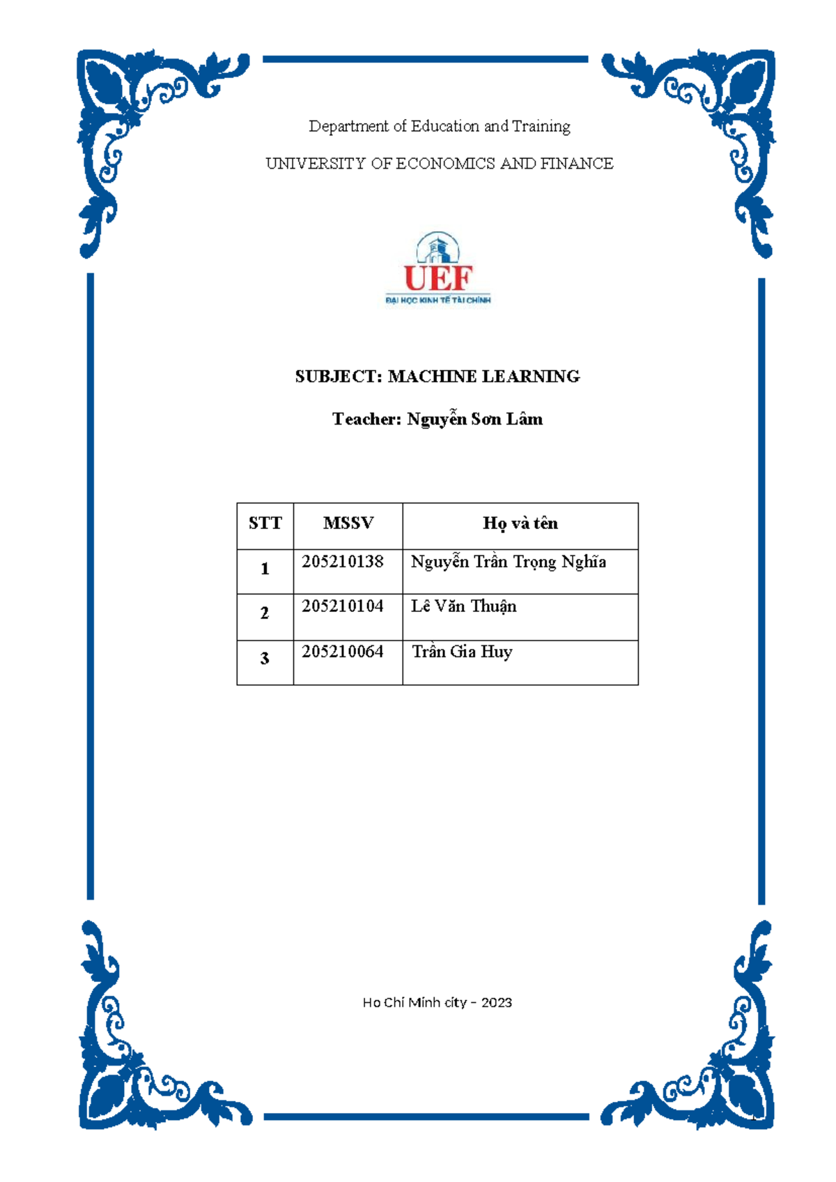 Machine Learning - Translation - Transformer Model - Department of ...