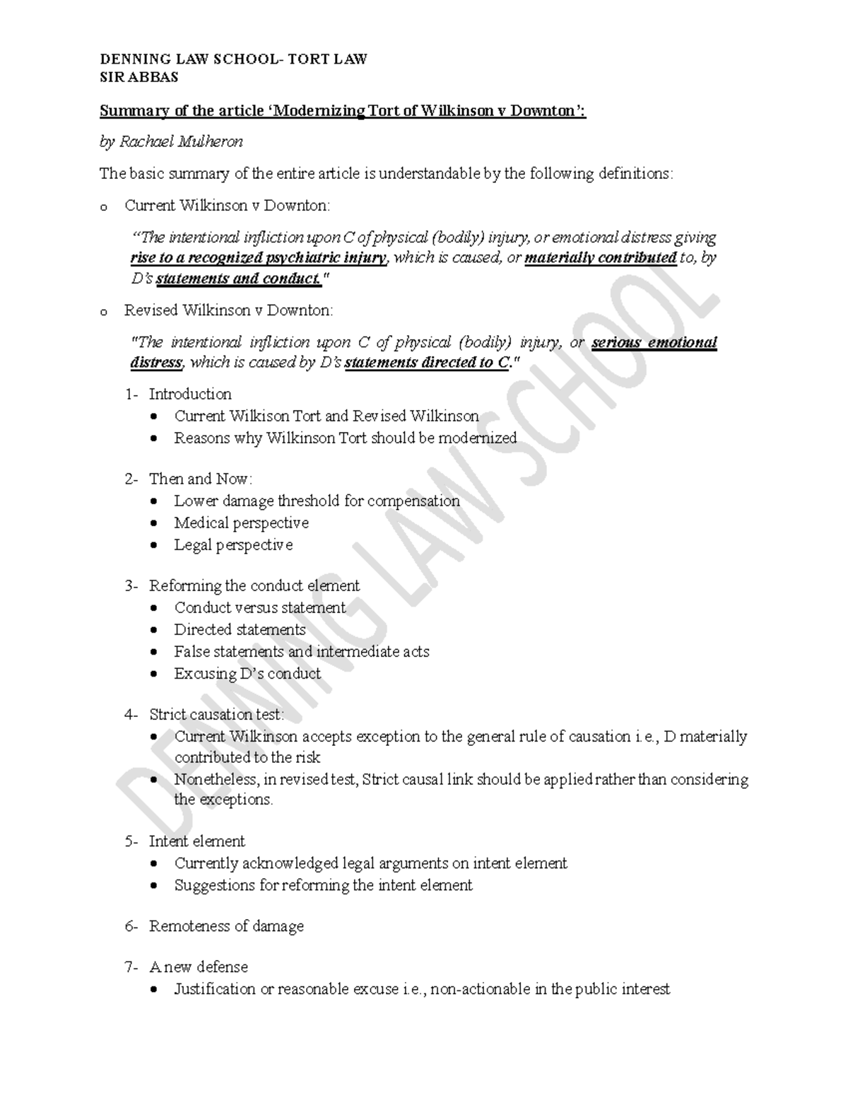 Article model answers - SIR ABBAS Summary of the article ‘Modernizing ...