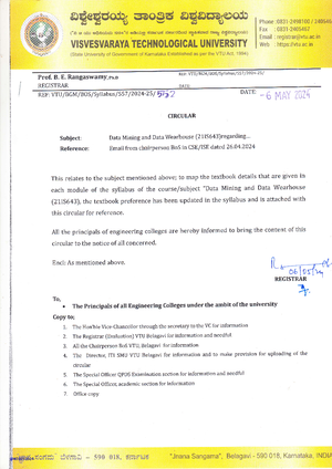 DMDW 1st module - Module- 1 DATA WAREHOUSING & MODELLING Introduction ...