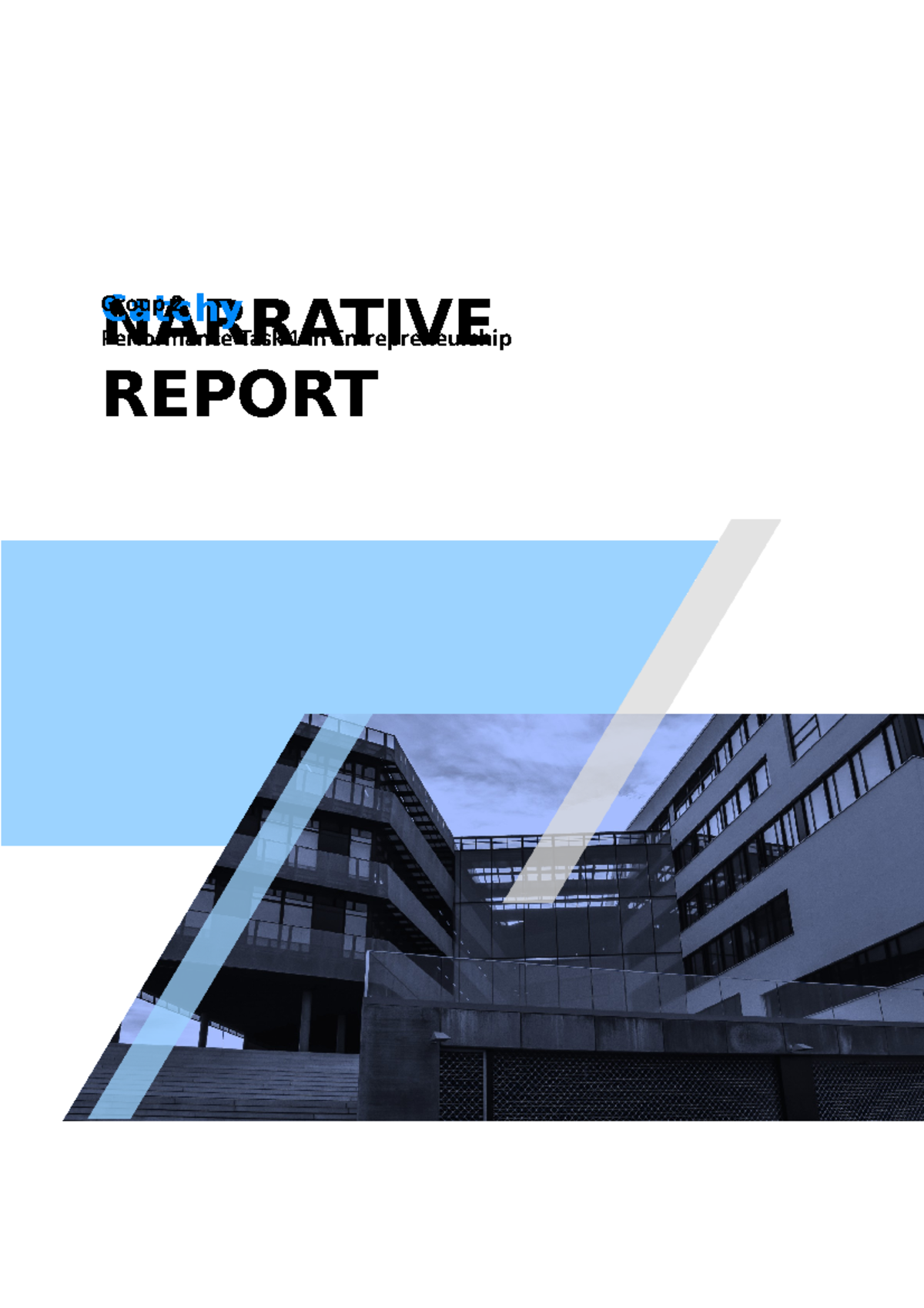 Entrep - reviewer - CatchyGroup 2 Performance Task 1 in ...