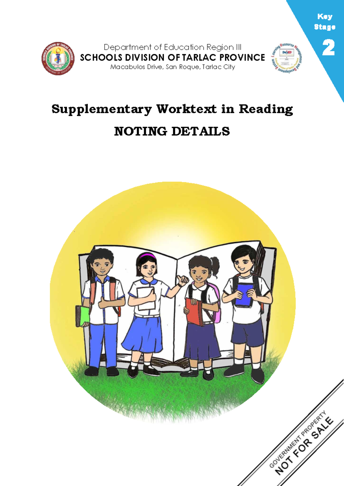 KS 2 Noting Details - Supplementary Worktext in Reading NOTING DETAILS ...