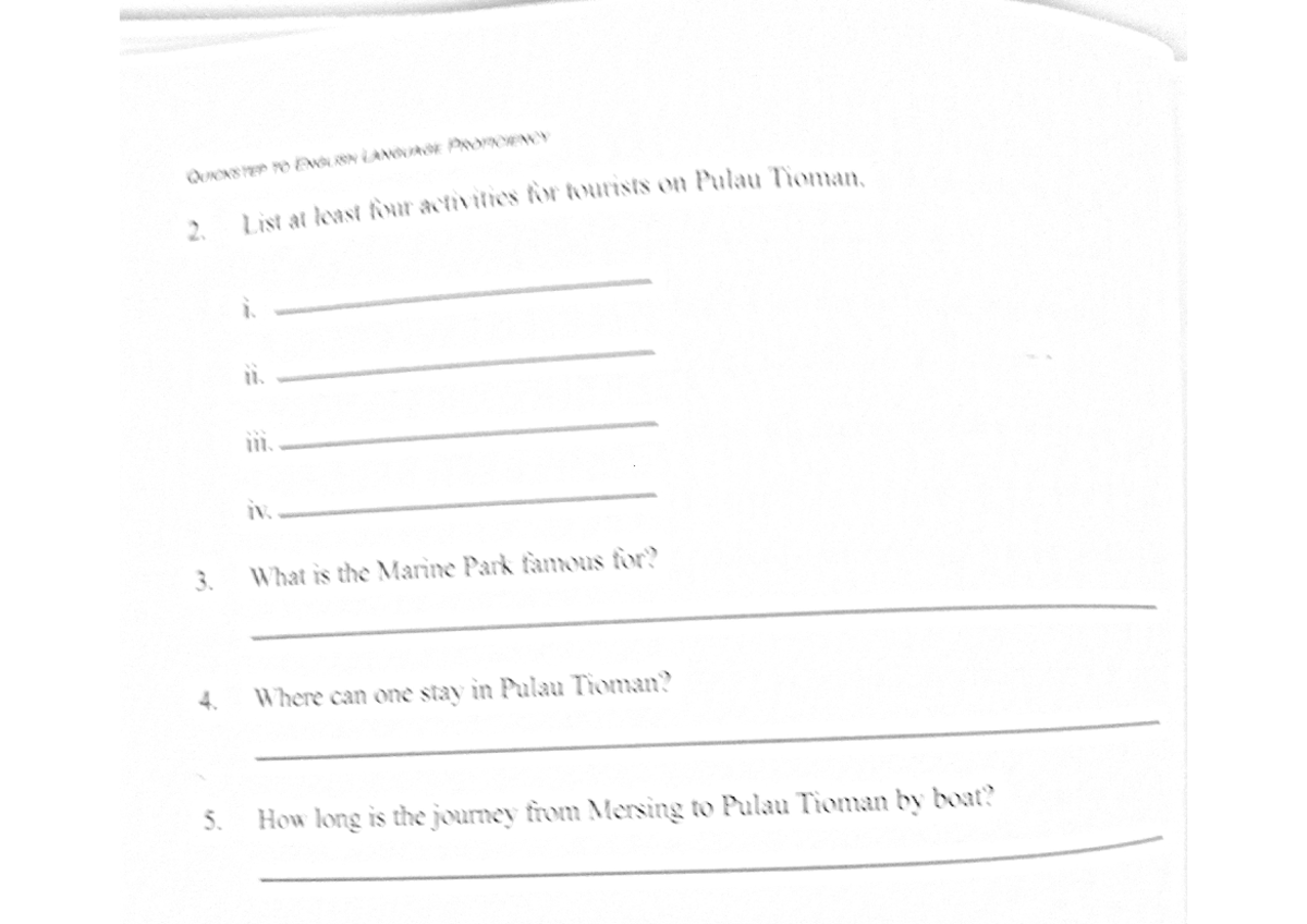 Scanning exercise 3 - INTEGRATED LANGUAGE SKILLS III - Studocu