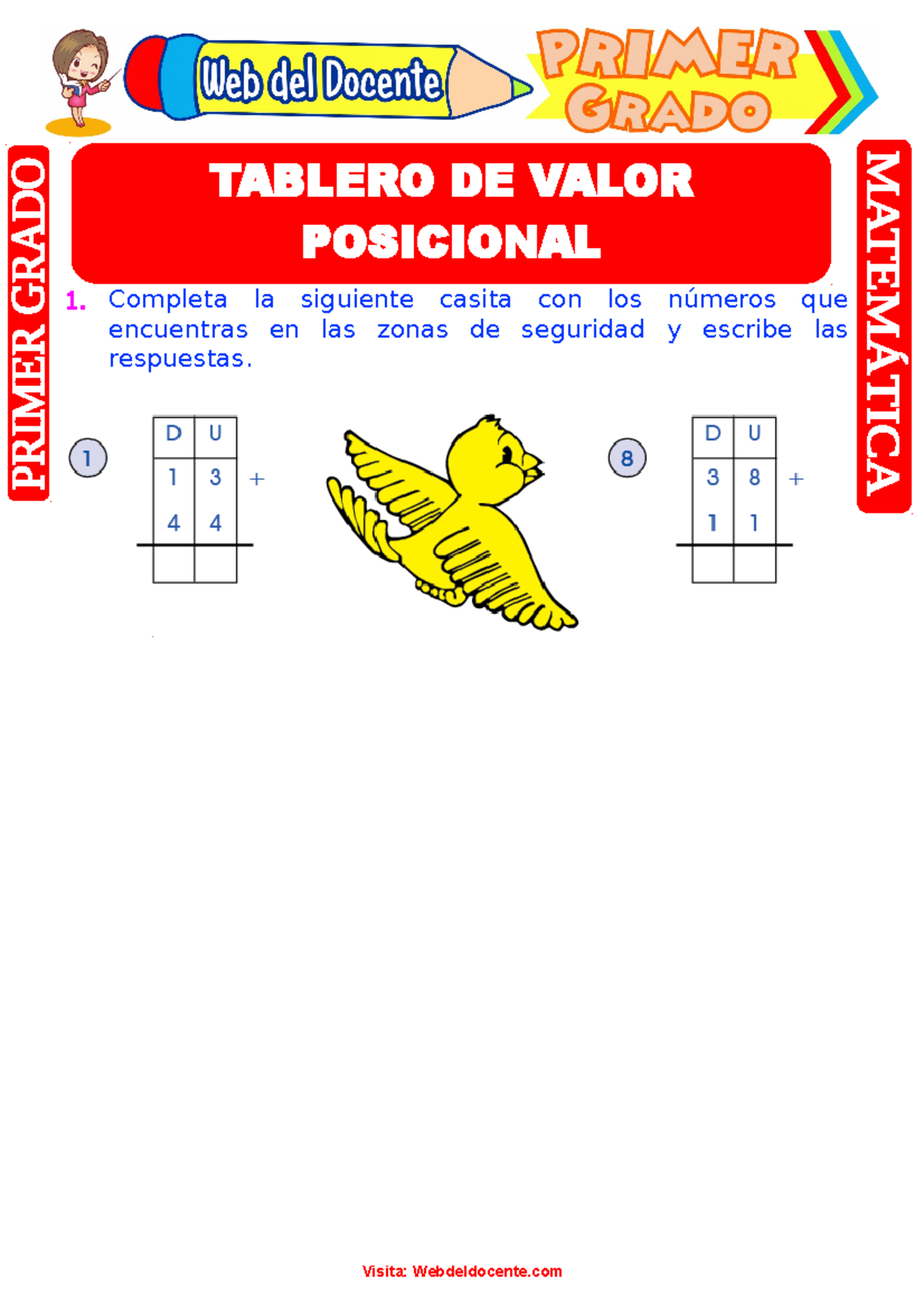 Tablero-de-Valor-Posicional-hasta-la-Decena-para-Primer-Grado-de ...