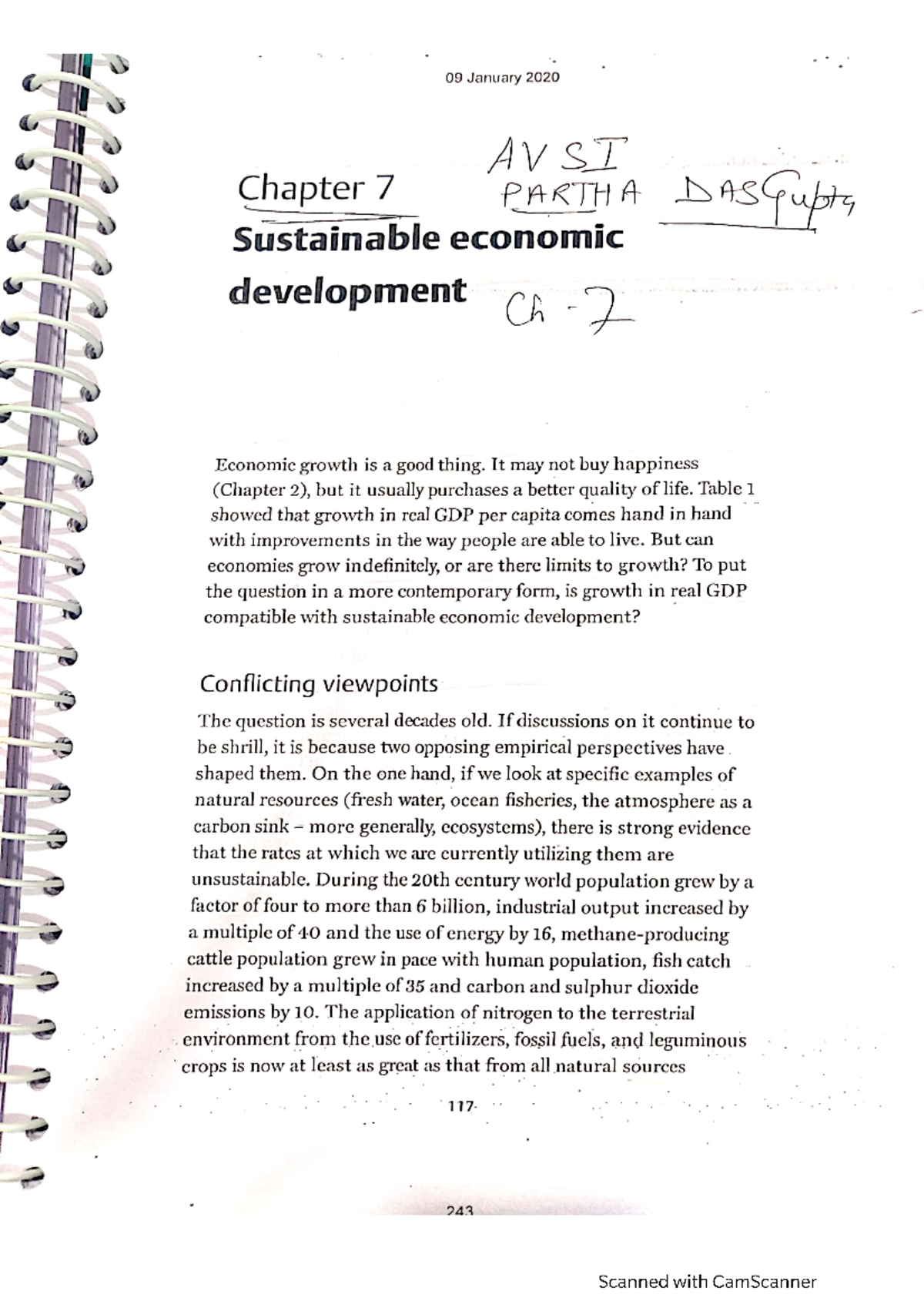 Chapter 7 sustainable economic development - Ba(hons)economics - Studocu