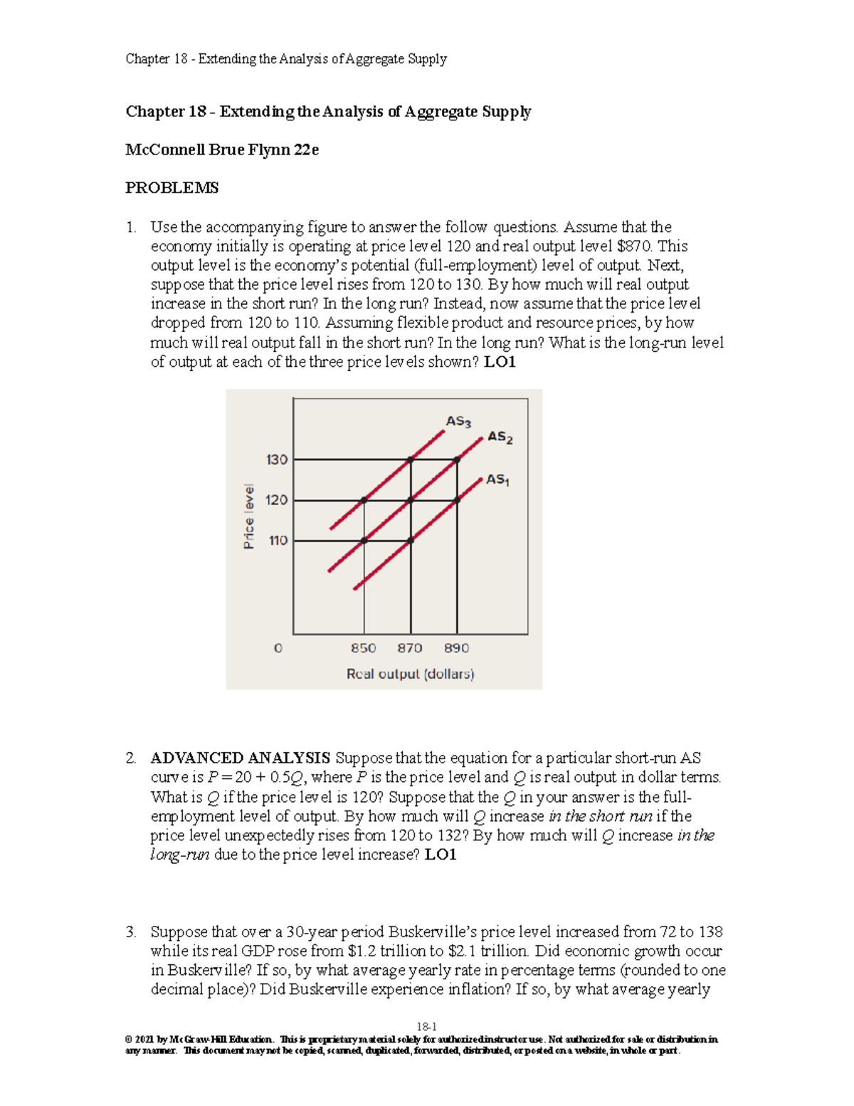Exercises CH18 - Chapter 18 - Extending the Analysis of Aggregate ...