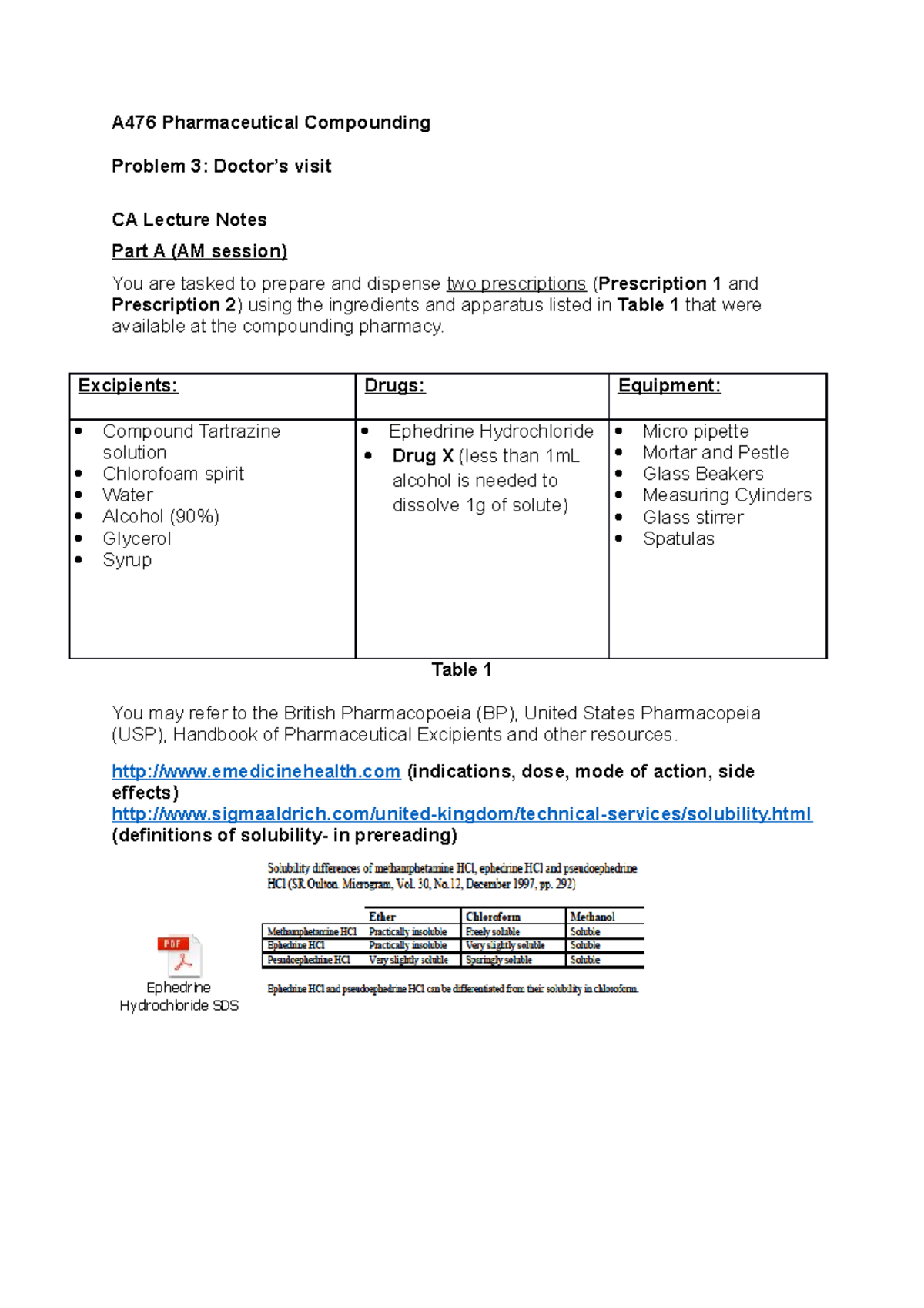 AY 2019 Sem 2 A476 CA03 Lecture Notes Student Copy - A476 ...