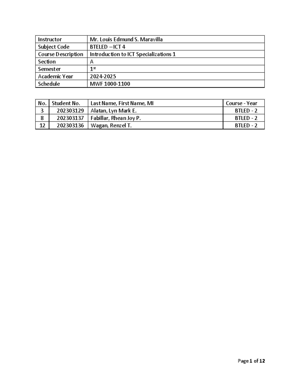 Lesson-plan-template-with-TOS finalize - Instructor Mr. Louis Edmund S ...