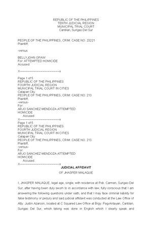 Spot-Report - Sample of Spot Report - Republic of the Philippines ...