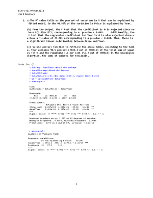 Annotated - Lecture 11 - Simple Linear Regression - STATS 401 Lecture 11 – Simple Linear ...