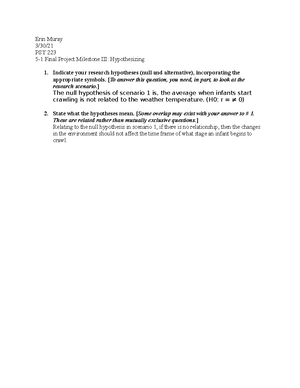 Res II final project milestone ONE - 2-3 Final Project Milestone One ...