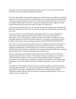 FS 3 EP 1 & 2 - Table of Contents Learning Task 1: Attending Face-to-Face or Virtual Orientation ...