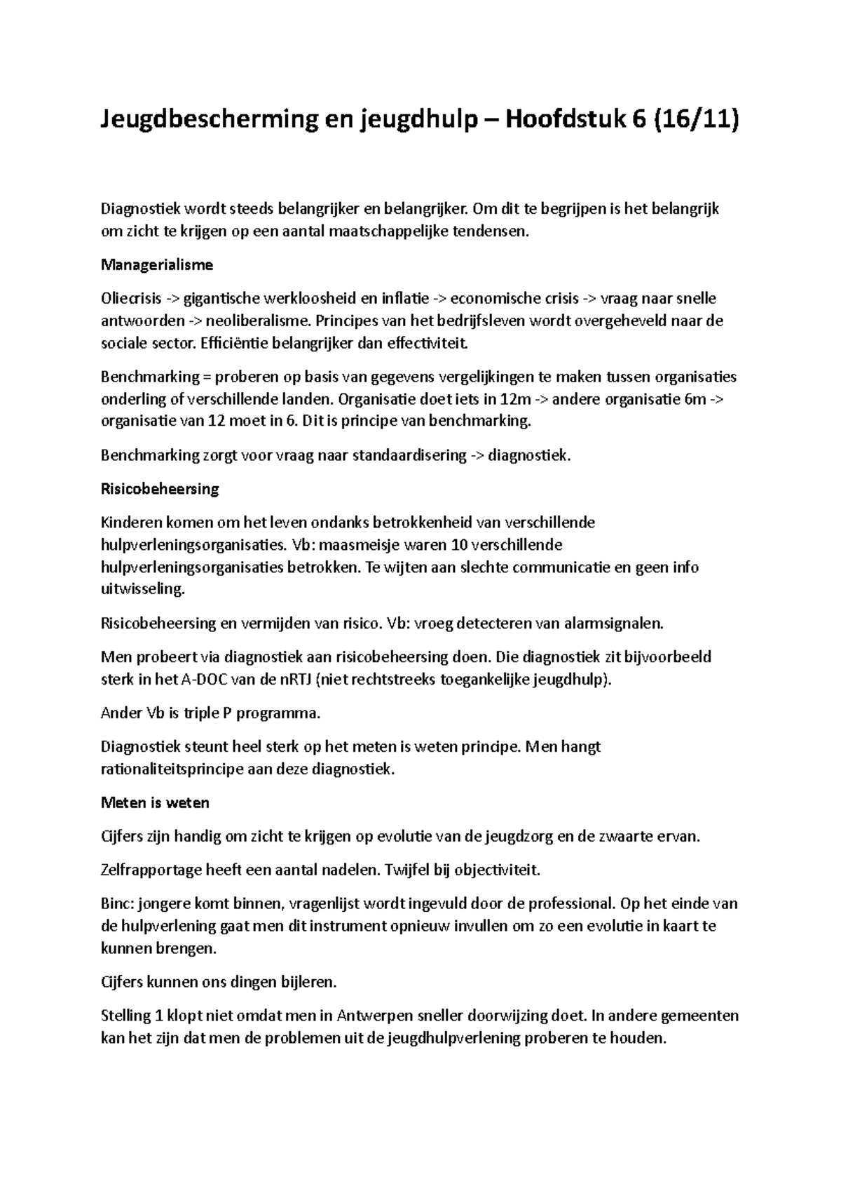 Jeugdbescherming en jeugdhulp -Hoofdstuk 6 - Jeugdbescherming en ...