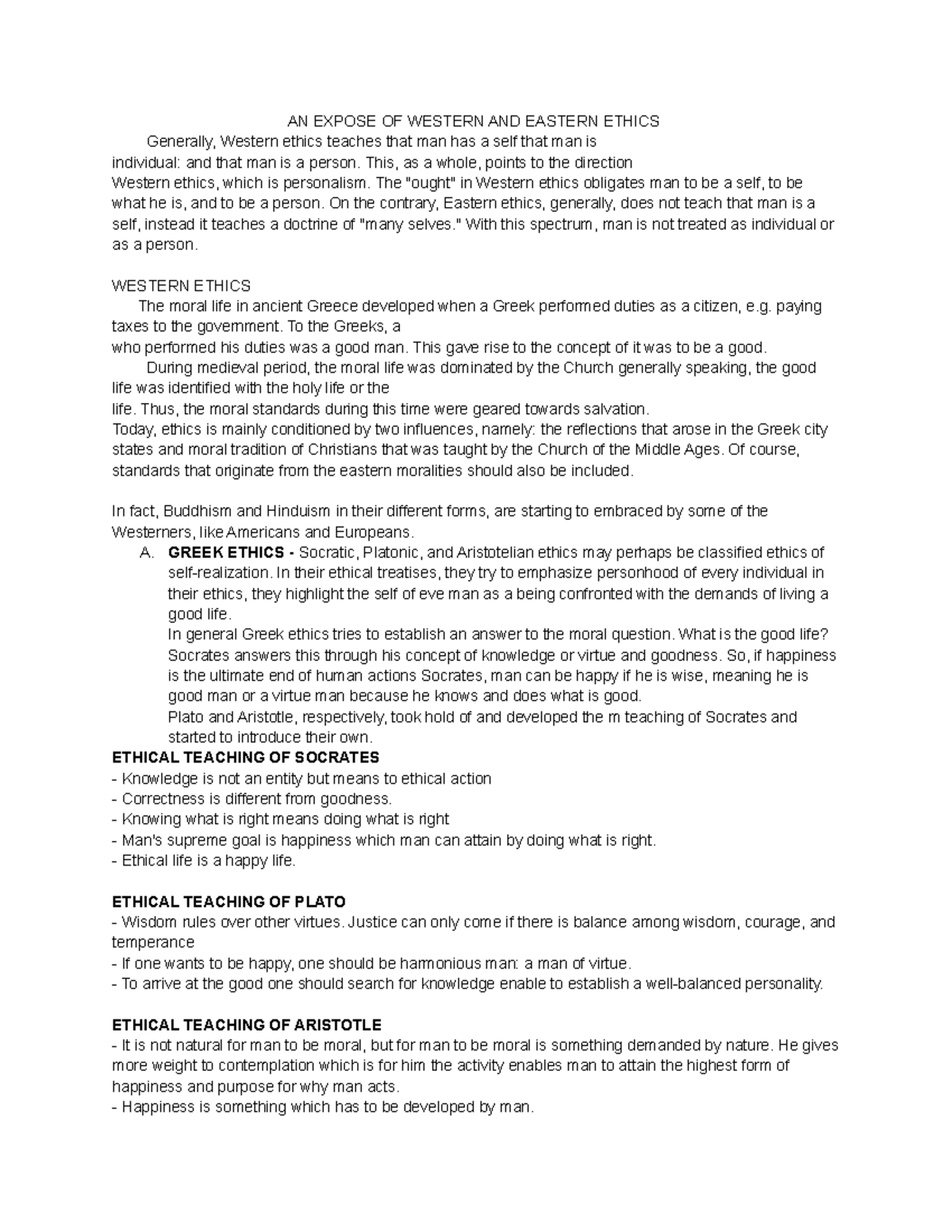 Print 10 - Really ood otl files - AN EXPOSE OF WESTERN AND EASTERN ...