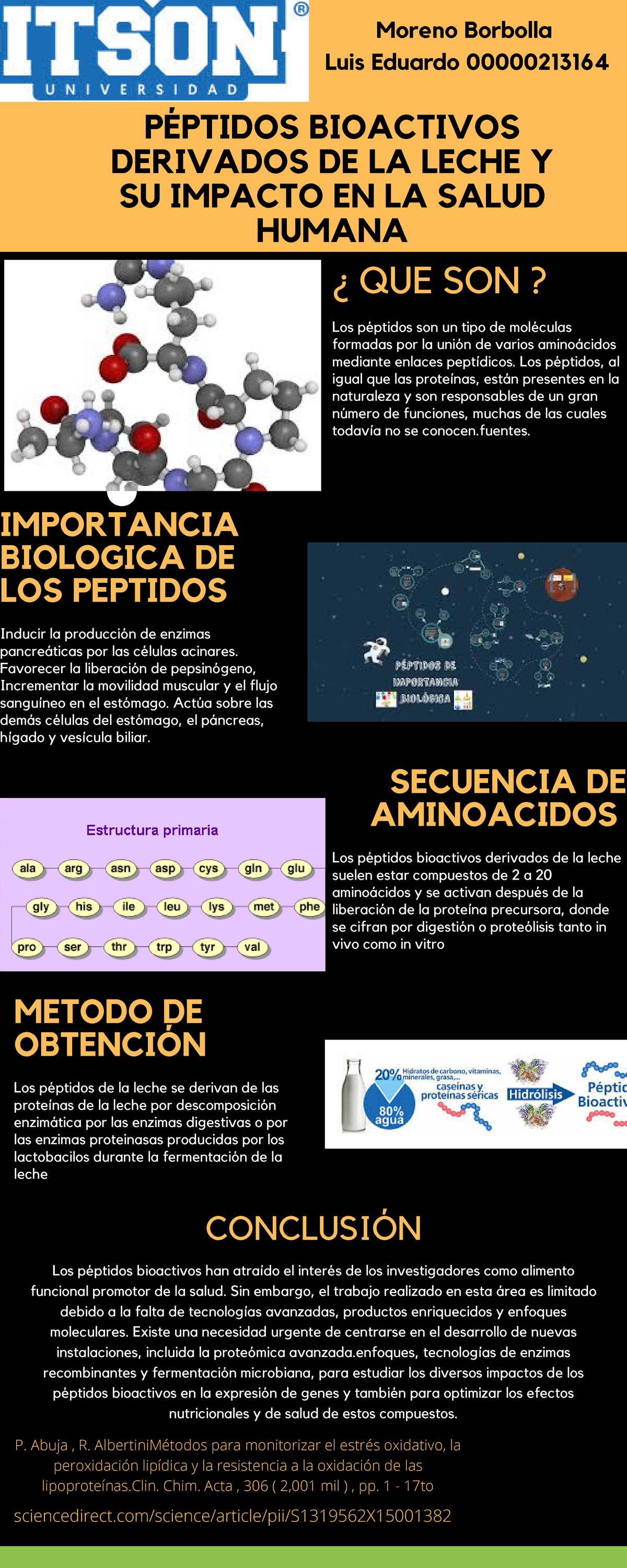 Peptidos - notes - ¿ QUE SON? Los péptidos son un tipo de moléculas ...