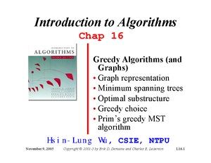 Chap14 - Introduction to Algorithms Augmenting Data Structures Dynamic ...