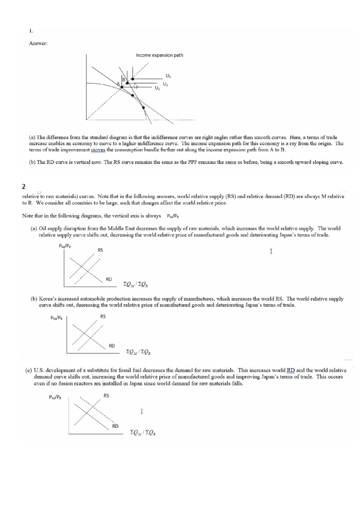 Problem Set 3 Answer - International Trade and Investment - Studocu