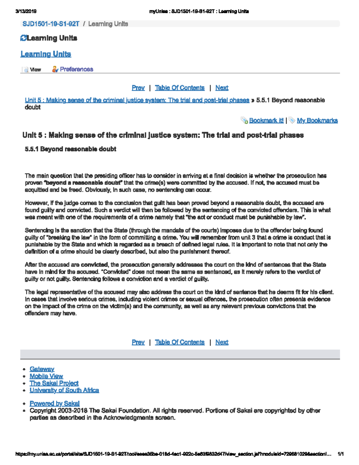 My Unisa SJD1501-19-S1-92T Learning Units 5 - SJD1501 - Studocu