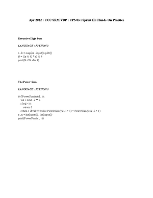 CPS Hands-on Practice Solutions - CCC SRM VDP : CPS 02 Sprint II ...