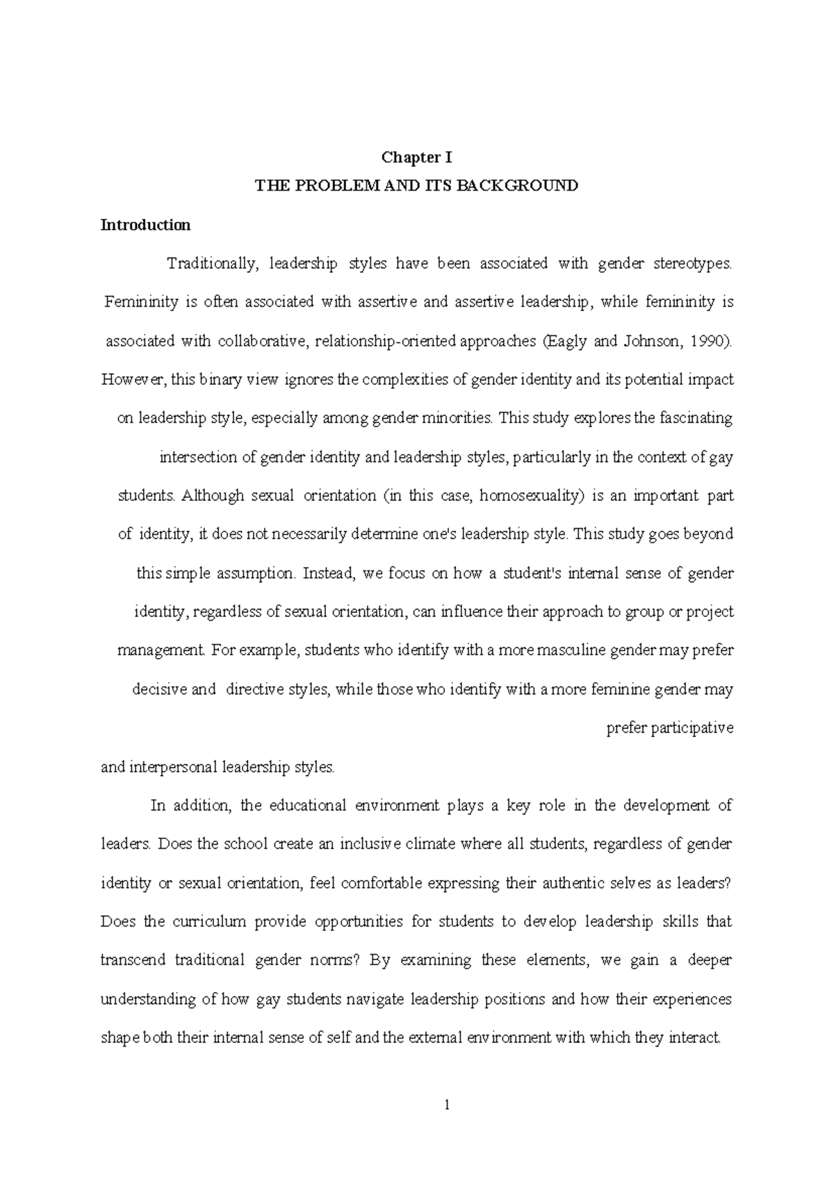 Final CHAP 1 5 Legit - research - Chapter I THE PROBLEM AND ITS ...