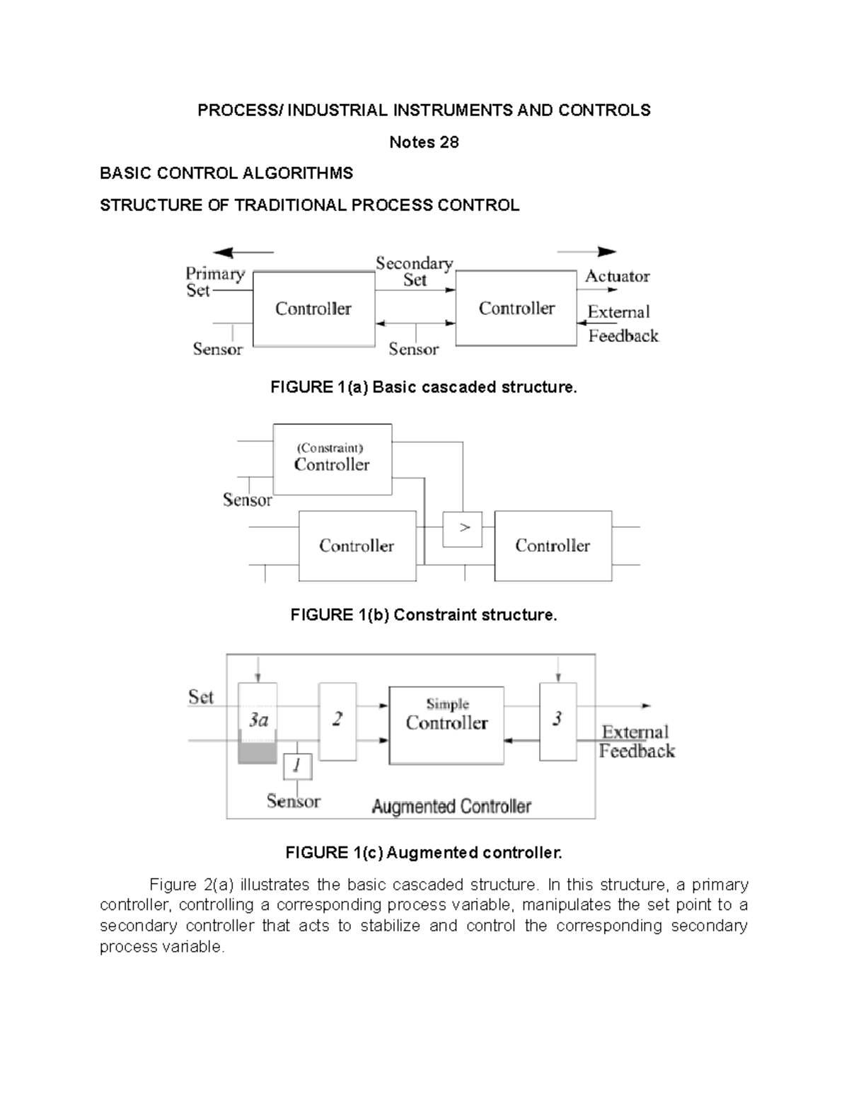 Process Industrial Instruments AND Controls(Notes 28) - PROCESS ...
