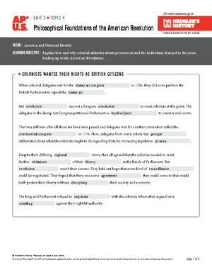 Apush Topic 3.8 Review Notes-1 - H E I M L E R S H I S T O R Y. C O M ...