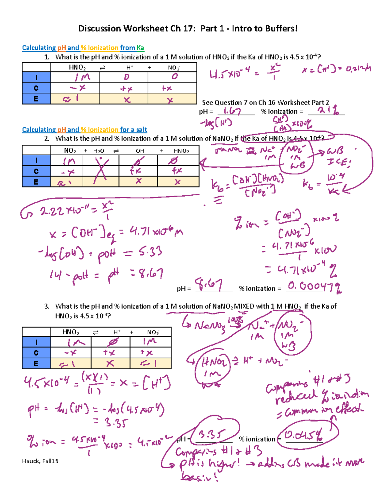 Discussion Worksheet Ch 17 Part 1-2 - Warning: TT: undefined function: 32 Warning: Popup ...