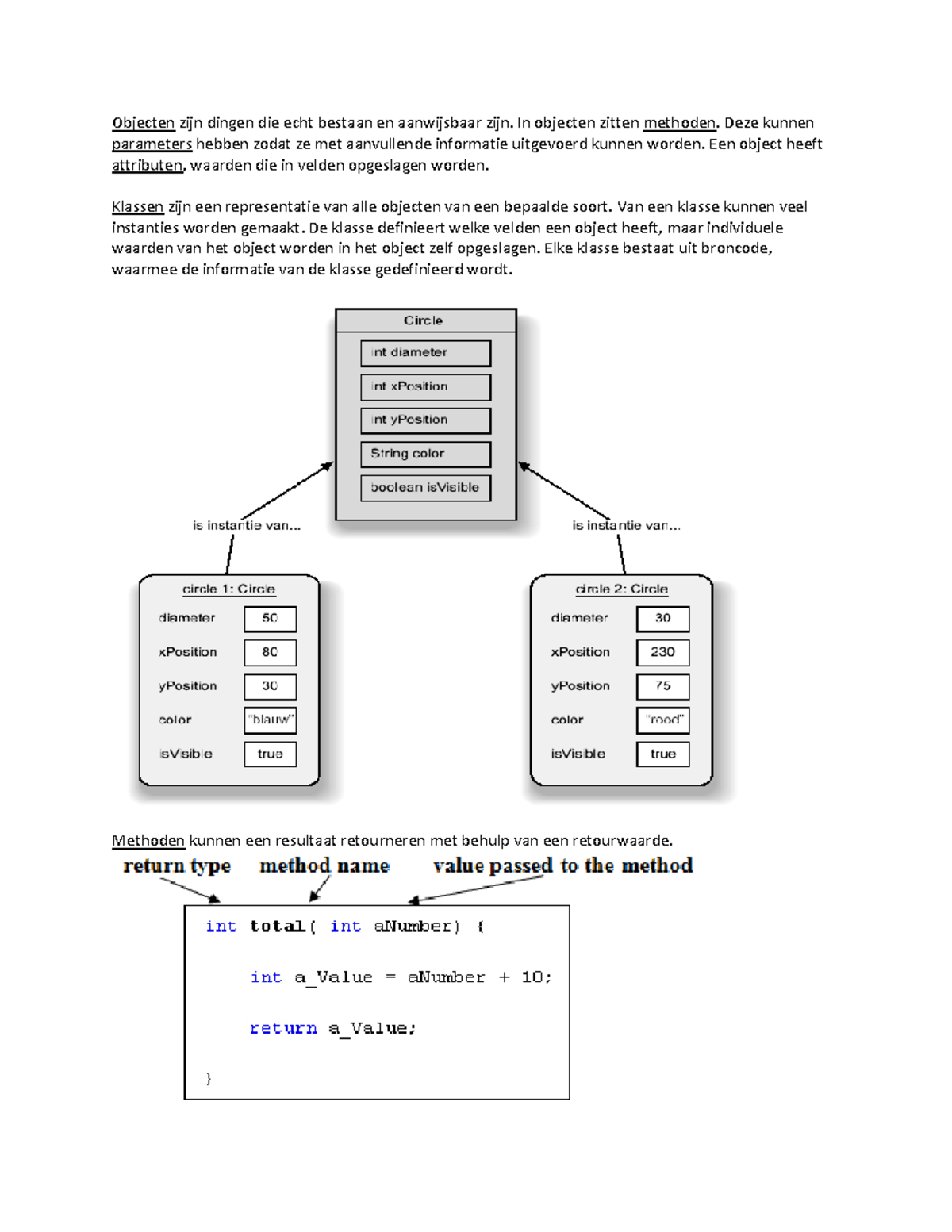 Samenvattingen: boek "Rup op Maat", - Objecten zijn dingen die echt ...