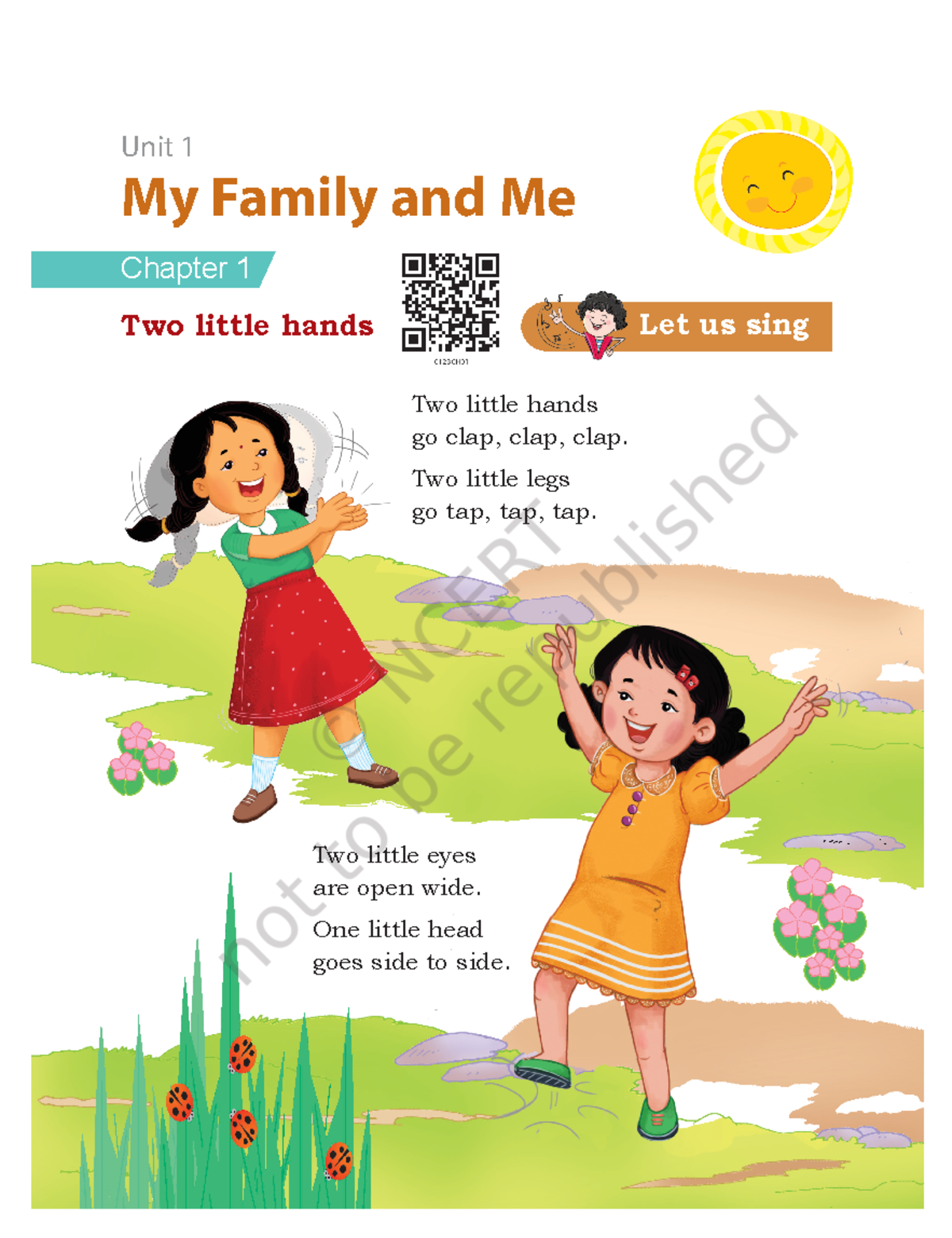 Aemr101 - Two little hands go clap, clap, clap. Two little legs go tap ...