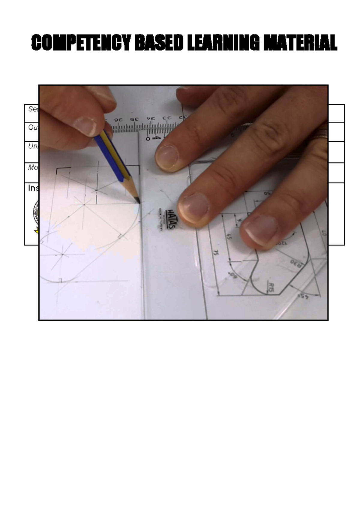 Prepare and Interpret Technical Drawing - This module contains training ...