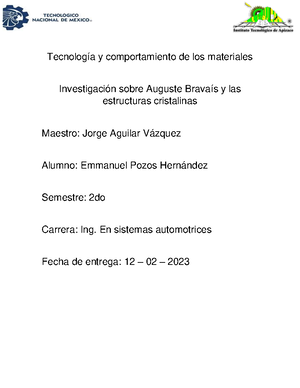 Tenacidad Word1 - Caracteristicas de tenecidad. - Las propiedades ...