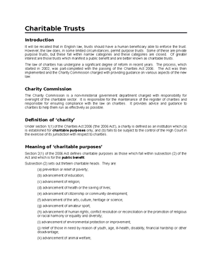 Equity and Trust Case Notes - Equity and Trust Case Notes Knight v ...